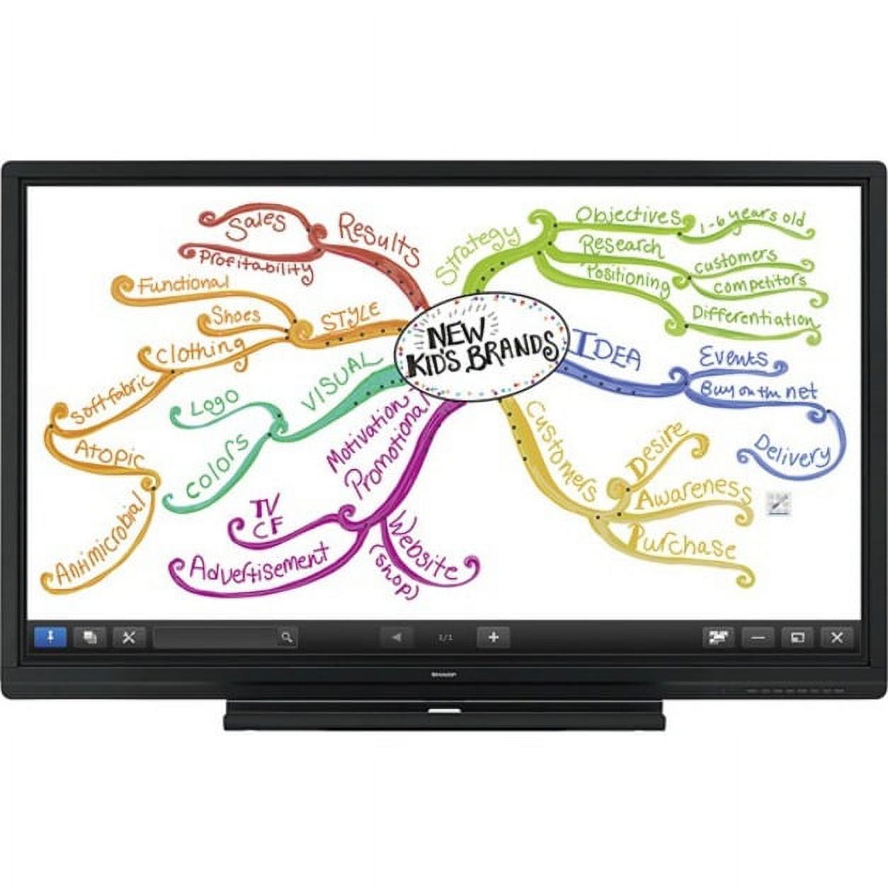 Sharp Aquos Board PN-C705B - 70" Interactive LED Display with ...