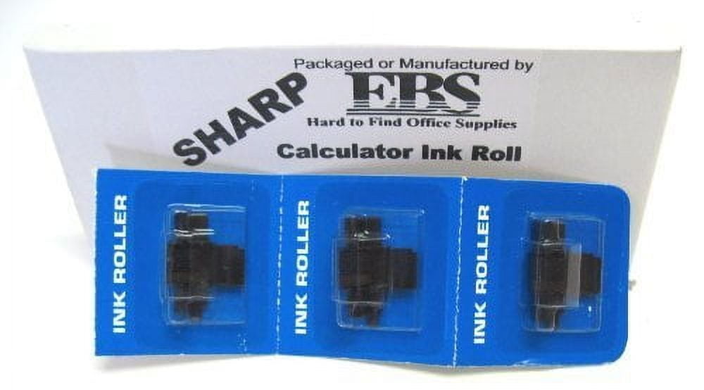 Sharp Calculator Black and Red Ink Roll Replaces EA772R ***FRESH ...