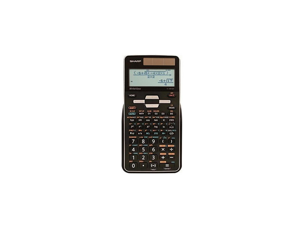 Sharp Calculators EL-W516TBSL Advanced Scientific Calculator with ...