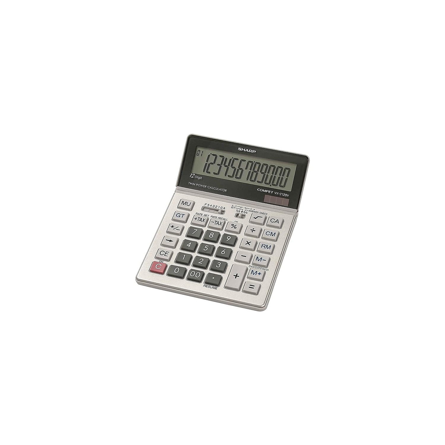 Sharp Compet VX-2128V 12-Digit Desktop VX2128R/2128V - Walmart.com