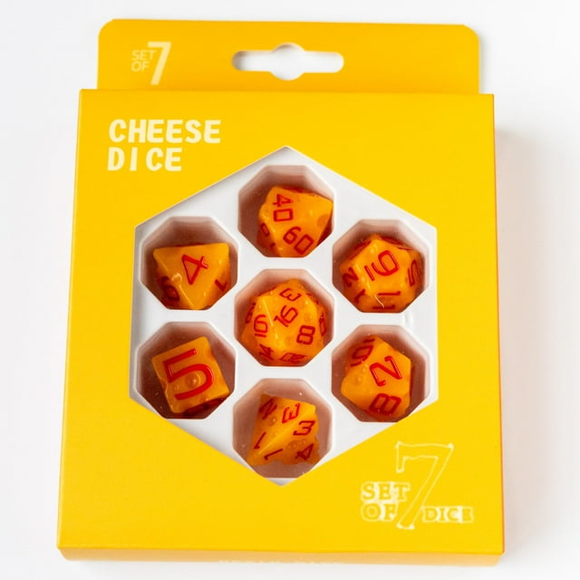 Sharp Edge Dice Set for DND for Dungeons and Dragons Ttrpg Games, Multi ...