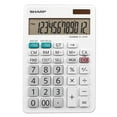 Sharp El-334w Large Desktop Calculator, 12-Digit Lcd - Walmart.com
