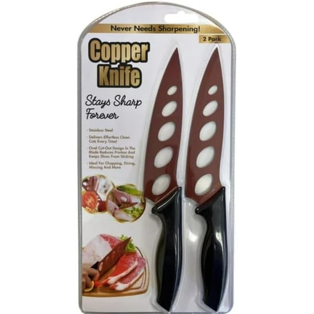 Sharp Forever Copper Knife - Stainless Steel Kitchen Knives with ...