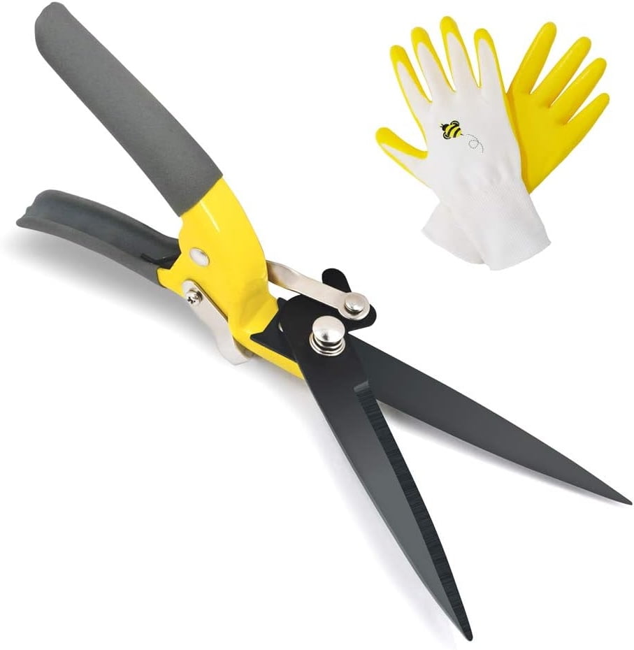 Sharp Grass Shears, Grass Clippers Handheld, Manual Grass Cutter Edging ...