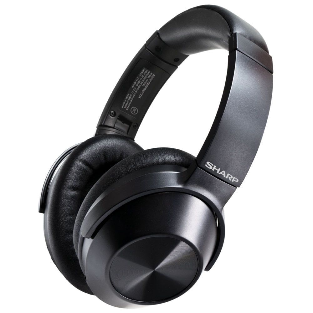 Sharp Bluetooth Over-Ear Headphones HP-60(K) | Noise Cancelling | 20Hr ...