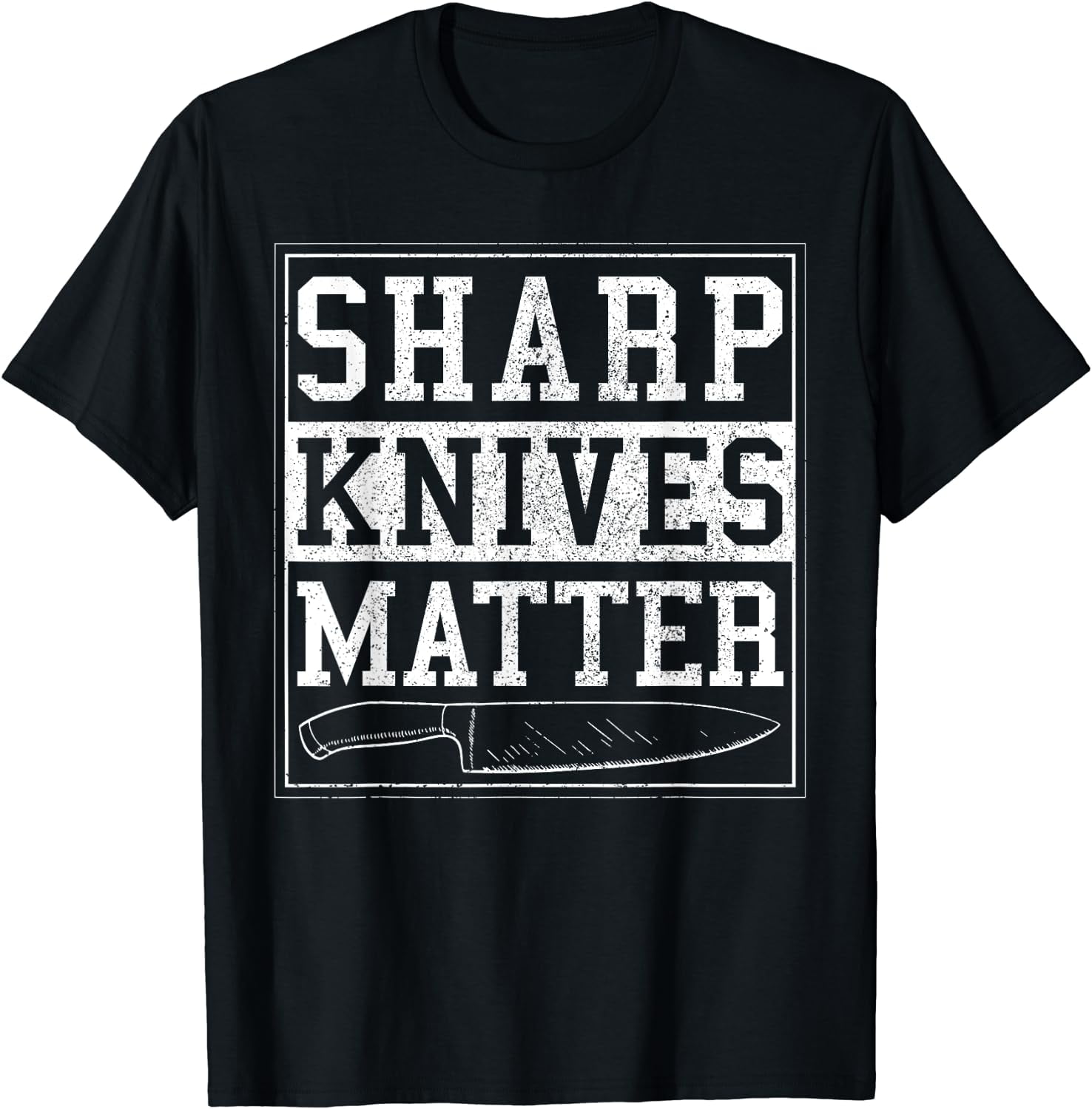 Sharp Knives Matter T-Shirt - Funny Chef Gift Cooking Shirt - Walmart.com