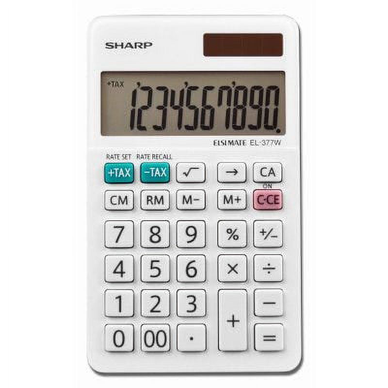 Sharp Large Pocket Calculator 1 Pack - Walmart.com
