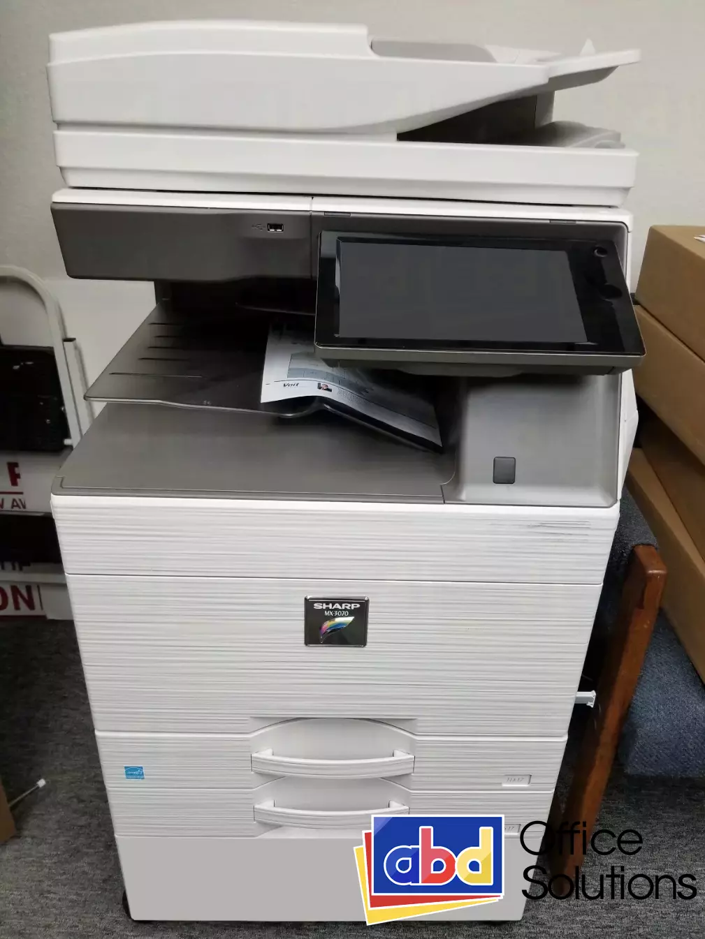 Pre-Owned Sharp MX-6050N A3 Tabloid Color Laser Copier Printer Scanner ...