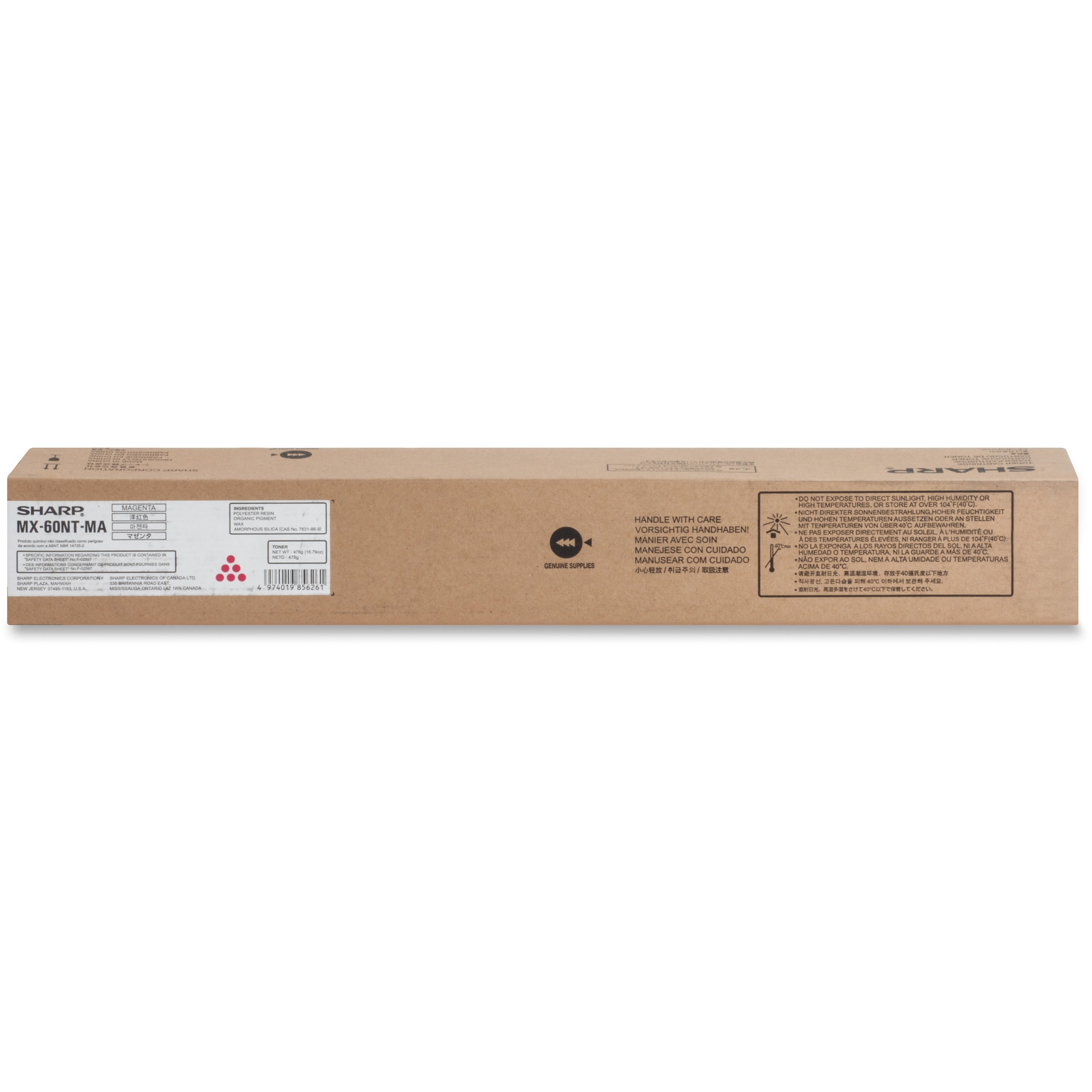 Sharp MX-60NT Original Toner Cartridge, 1 / Each (Quantity) - Walmart.com