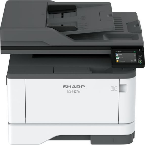 Sharp MX-B427W Black & White Multifunctional Wireless Printer - Walmart.com