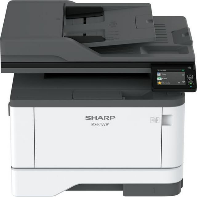 Sharp MX-B427W Black & White Multifunctional Wireless Printer - Walmart.com