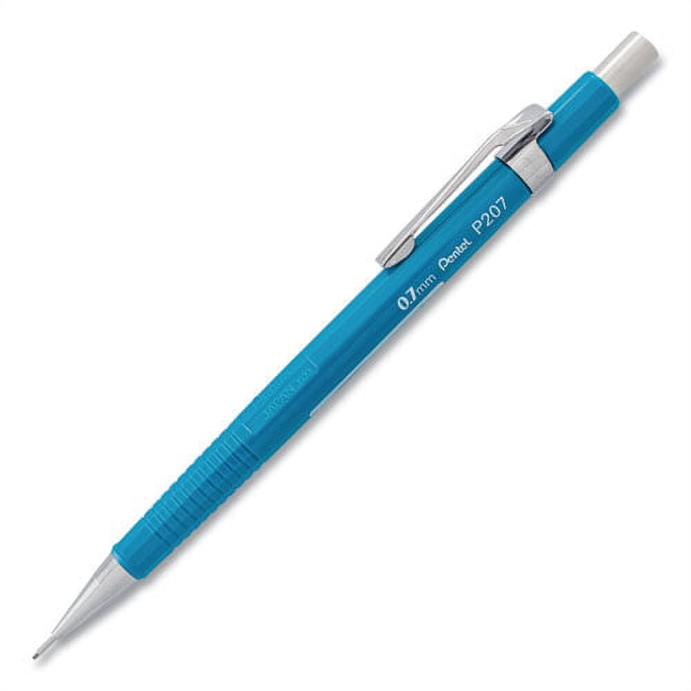 Sharp Mechanical Pencil, 0.7 Mm, Hb (#2.5), Black Lead, Blue Barrel ...