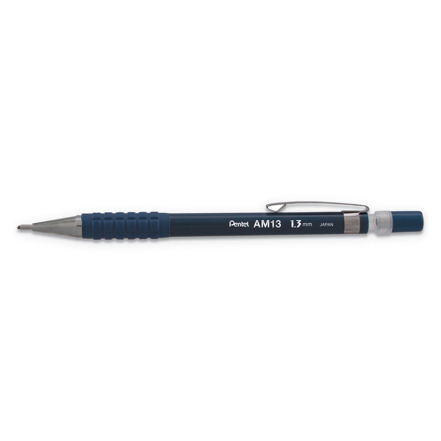 Sharp Mechanical Pencil, 1.3 Mm, Hb (#2.5), Black Lead, Blue Barrel ...
