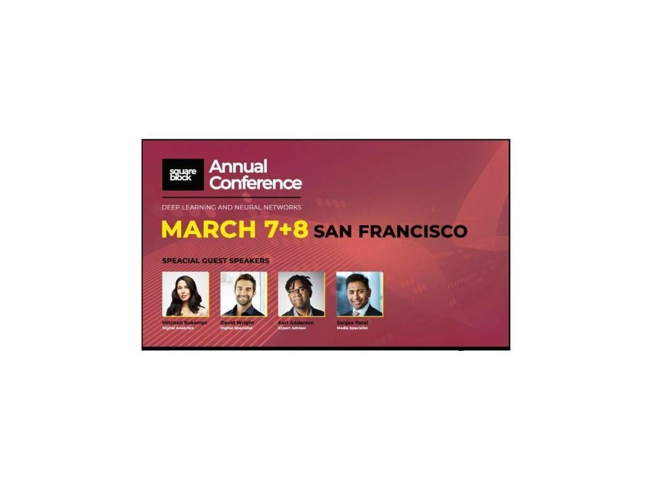 Sharp NEC 75'' AQUOS 4P-B75EJ2U HDR10 LCD Digital Signage Display with ...