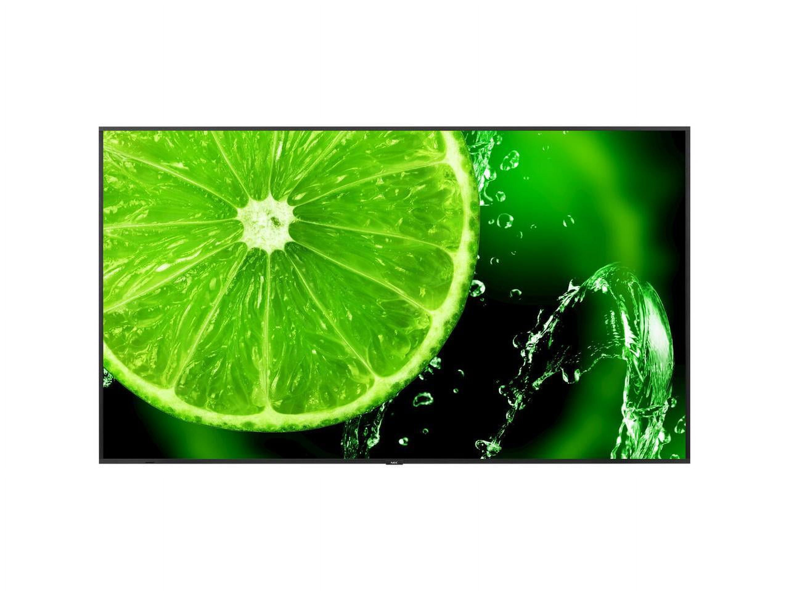 Sharp NEC Monitor 75" Ultra High Definition Commercial Monitor - 75 ...