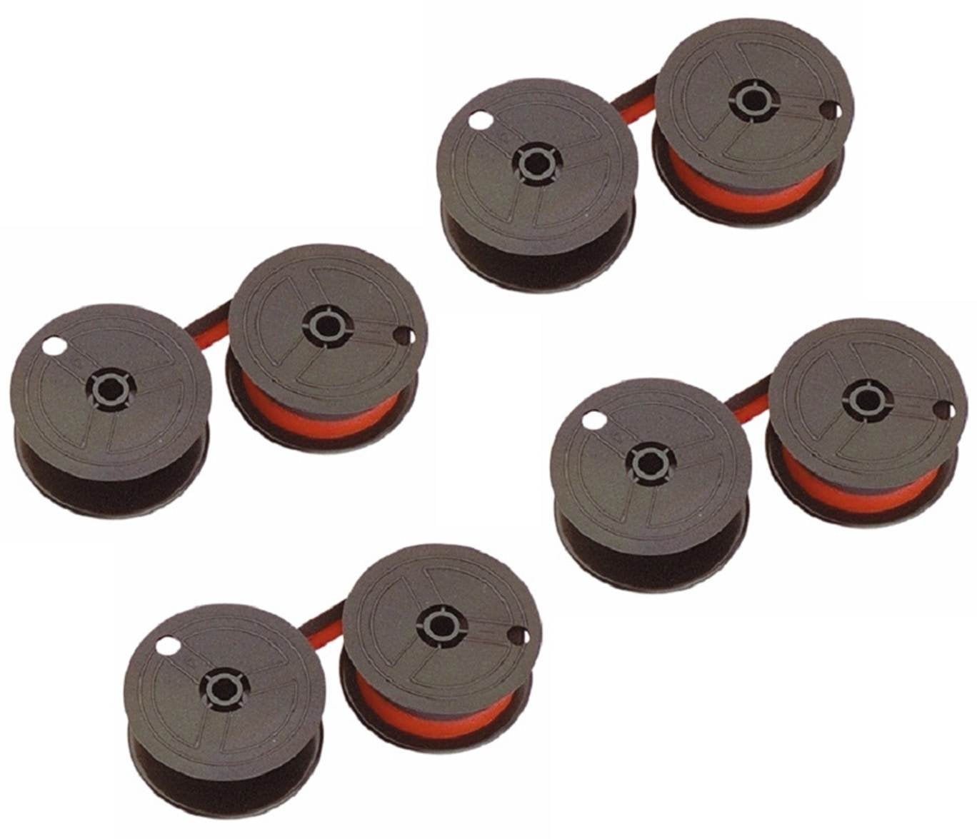 Sharp QS-2760H Calculator Ribbon, (4 Pack) Black and Red, Compatible ...