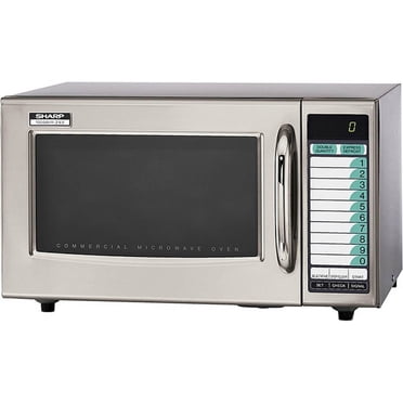 Sharp R21LCF Professional Commercial Microwave Oven with Digital Timer ...