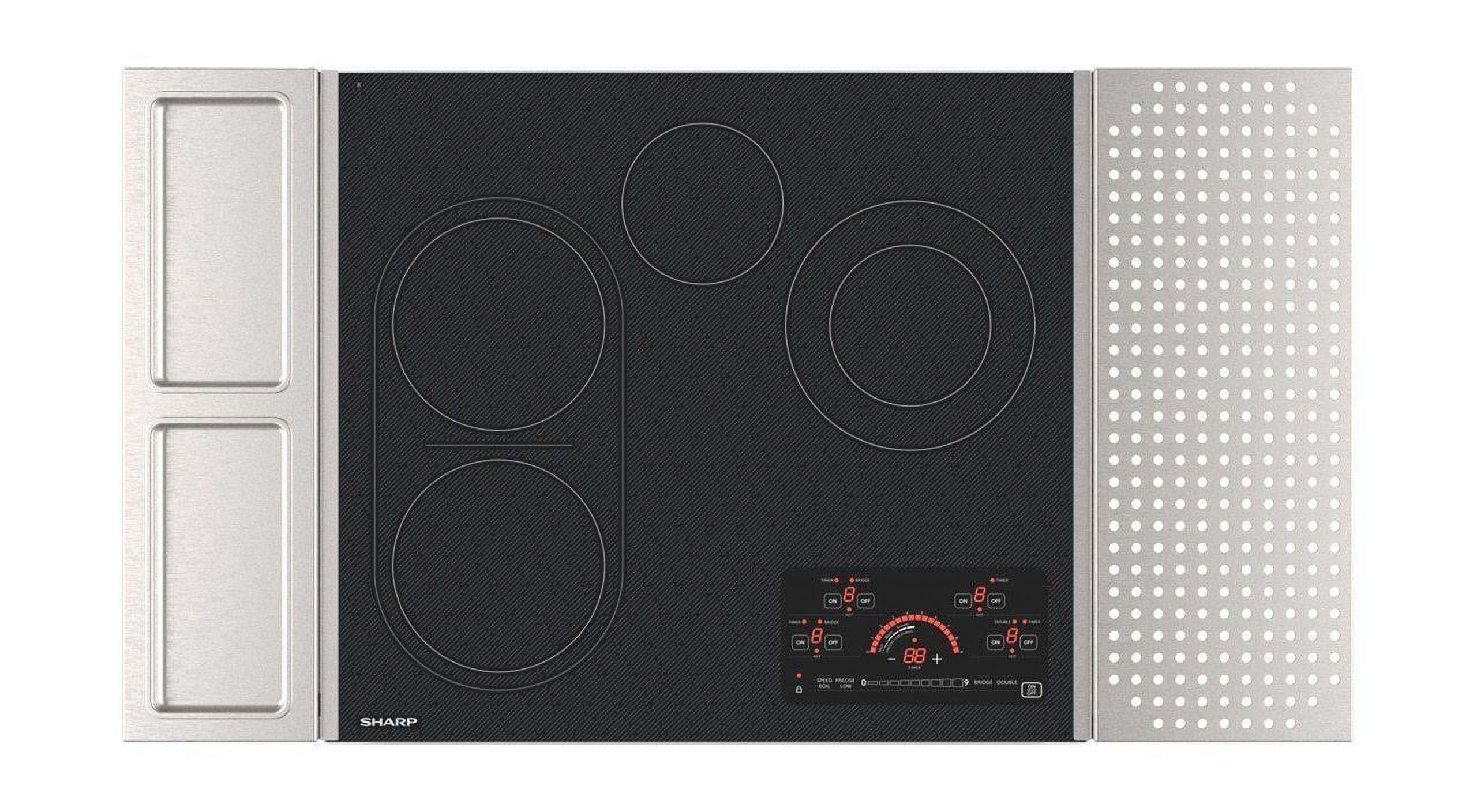 Sharp SCR2442FB built-in cooking|electric cooktops - Walmart.com