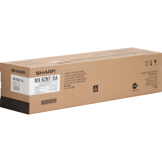 Sharp, SHRMX62NTBA, MX-6240N/7040 Toner Cartridge, 1 Each - Walmart.com