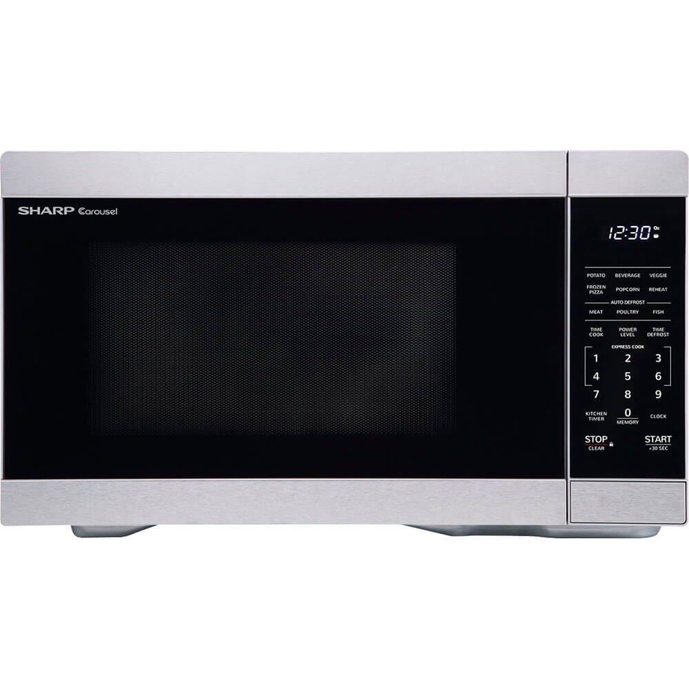 Sharp SMC1162HS 1.1 cu. ft. 1000 Watt Microwave Oven with Carousel ...