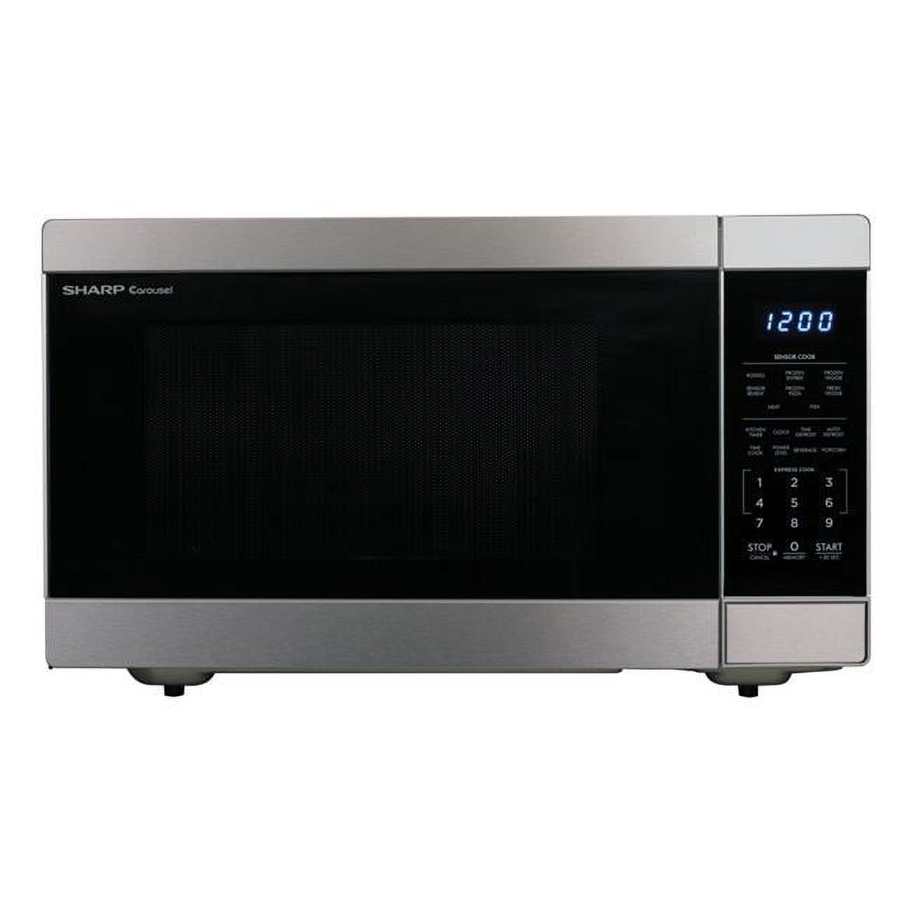 Sharp SMC1162HS 1.1 cu. ft. 1000 Watt Microwave Oven with Carousel ...