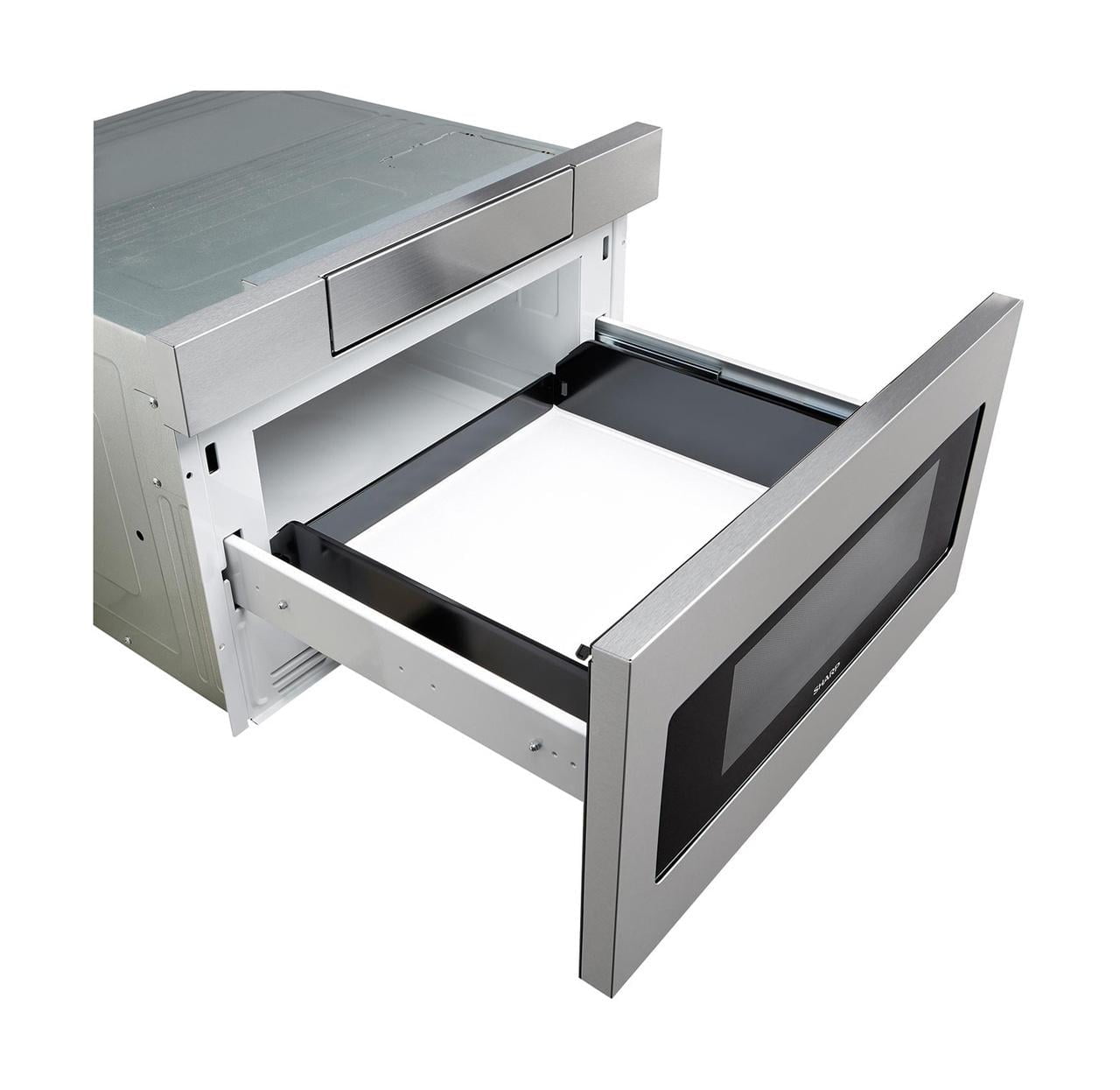 Sharp Oven 1.2 Cu. Ft. Stainless Microwave Drawer in Grey - Walmart.com