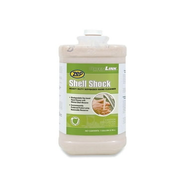 Zep Shell Shock Heavy Duty Soy-Based Hand Cleaner, Cinnamon, 1 gal ...