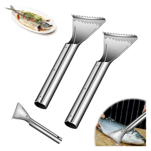 Sharp Stainless Steel Fish Scaler, 2025 NEW 304 Stainless Steel Fish ...