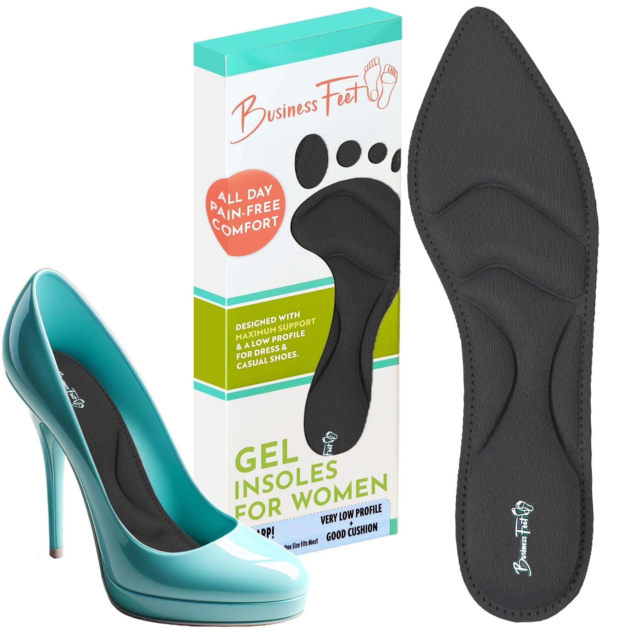 Sharp! Ultra Thin Insoles for Women Lightweight Shoe Inserts for Women ...