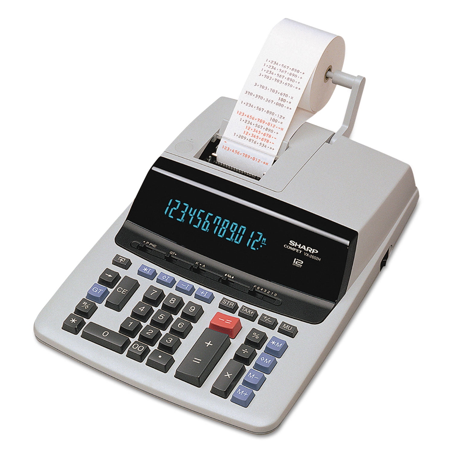 Sharp VX-2652H Two-Color Printing Calculator, Black/Red Print - Walmart.com