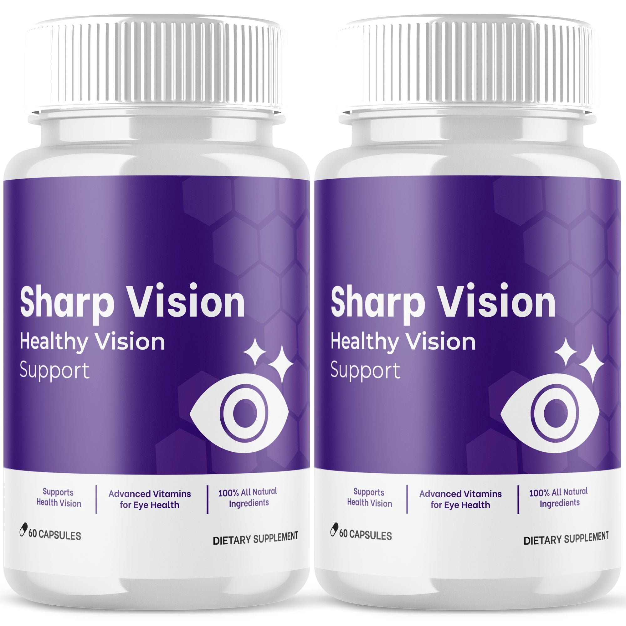 Sharp Vision Support Pills Advanced Formula Eye Health Supplement 120 ...