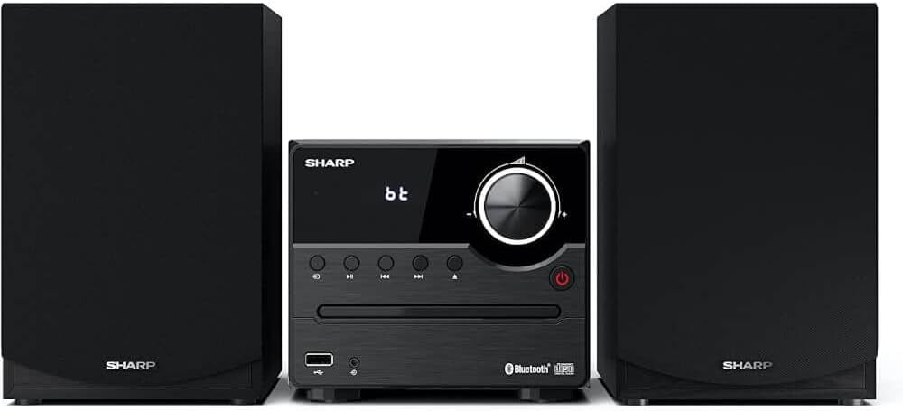 Sharp XL-B512 Micro Component Wireless Bluetooth Audio Streaming & CD ...