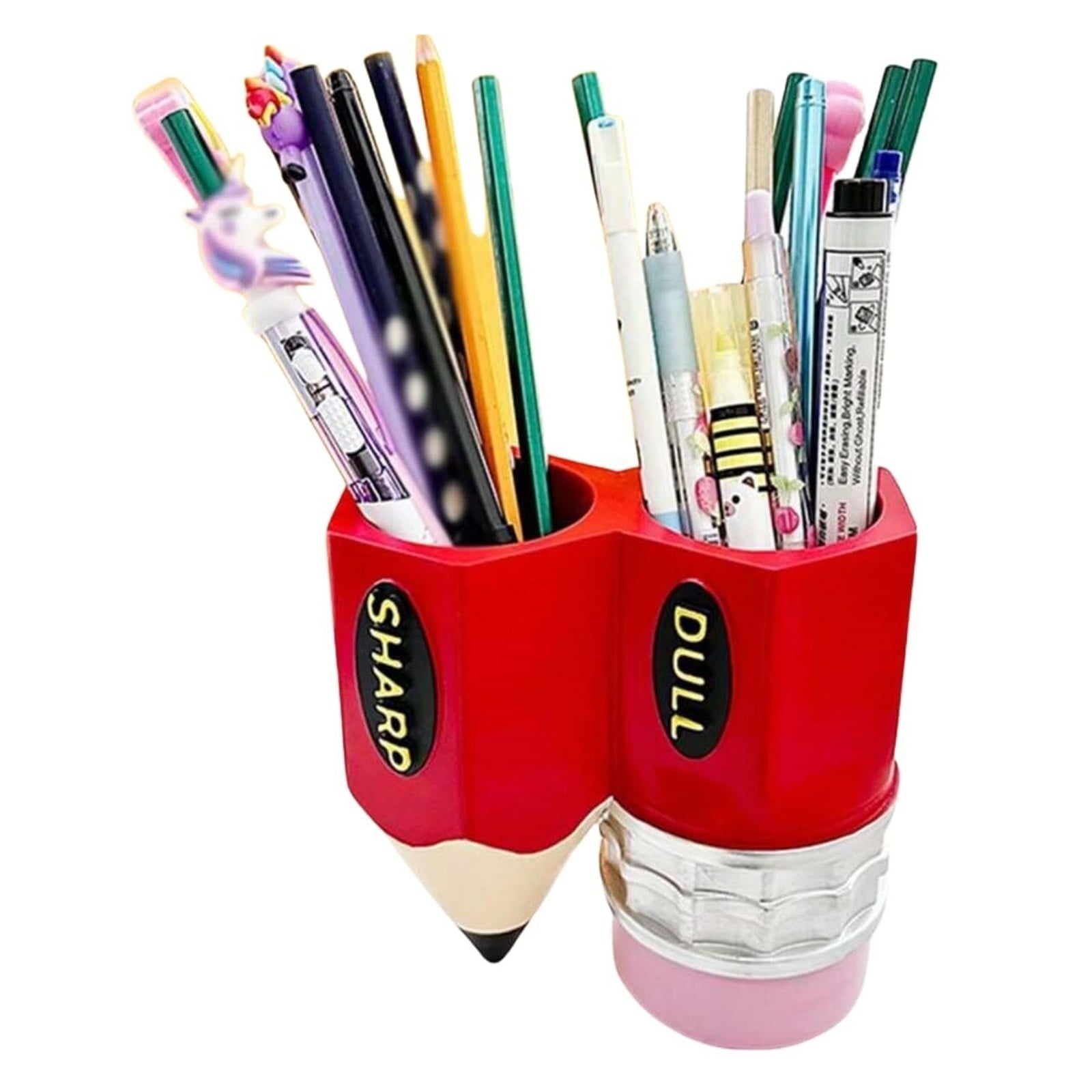 Sharp and Dull Pencil Holder for Classroom, Cute Pencil Holder for ...