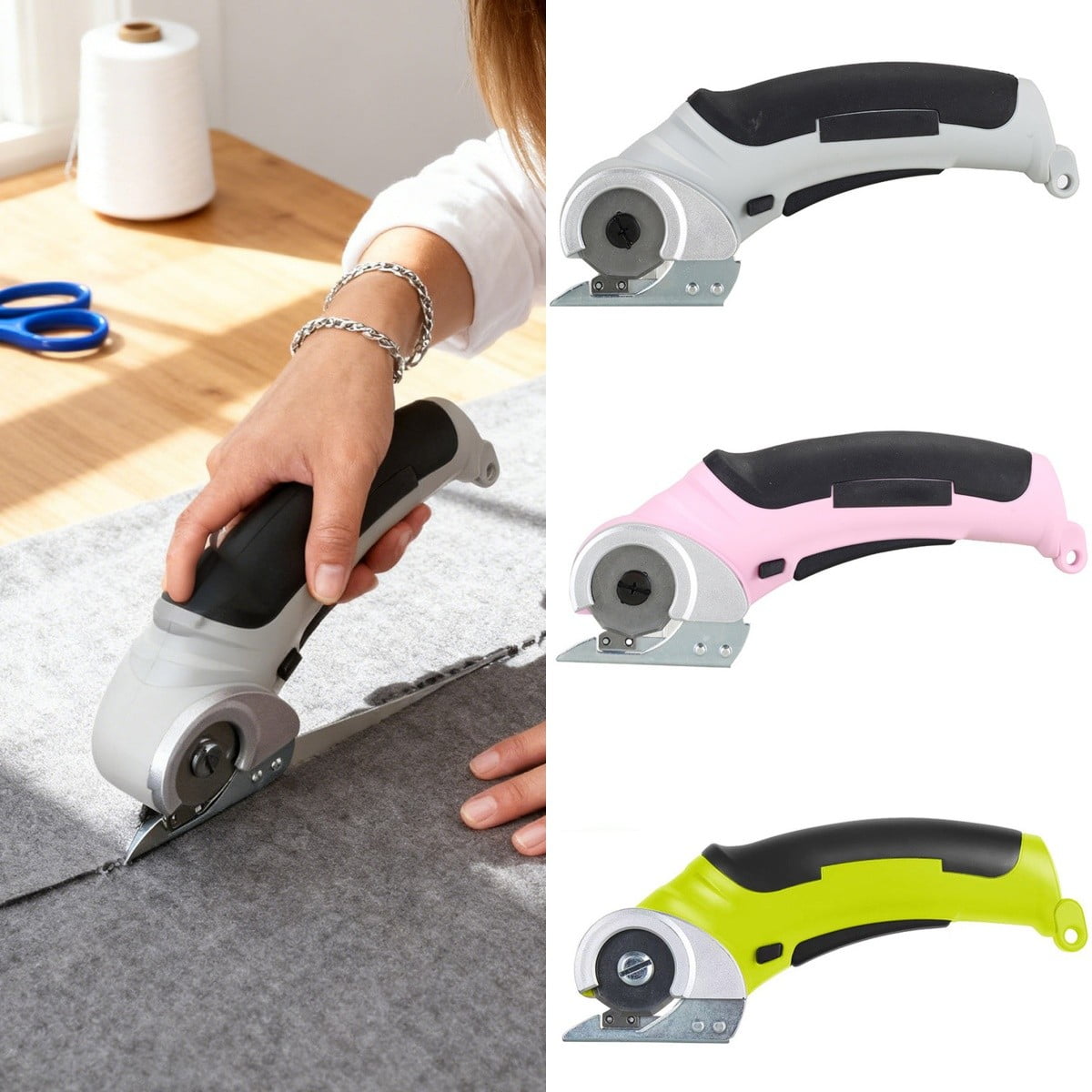 SharpSpin Cordless Universal Cutter, Electric Scissors, Cardboard ...