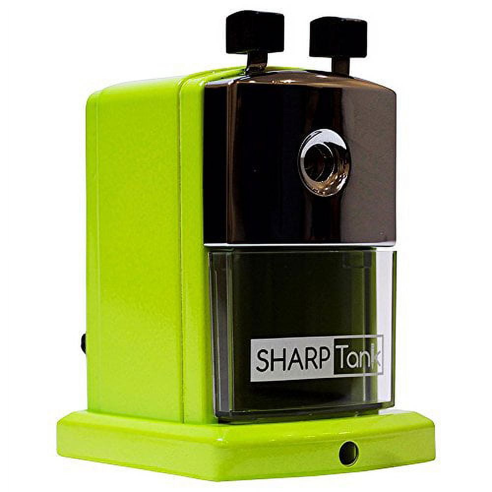 SharpTank - Portable Pencil Sharpener (Key Lime Green) - Compact ...