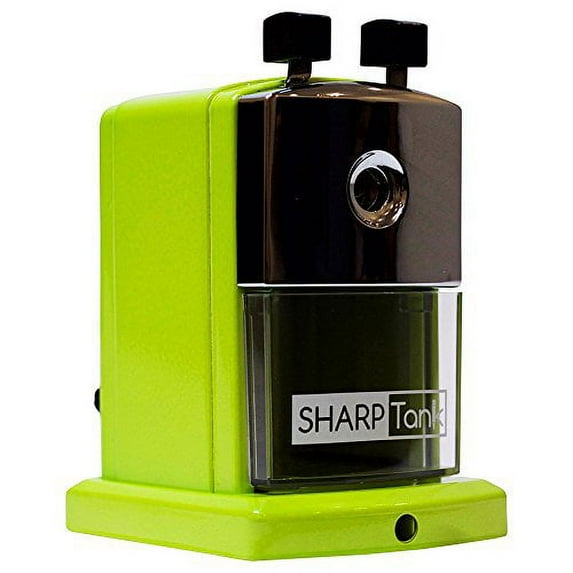SharpTank - Portable Pencil Sharpener (Key Lime Green) - Compact ...