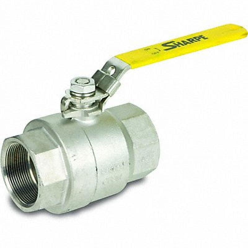 Sharpe Valves Manual 2-Way Ball Valve,NPT,316 SS 4353010080 - Walmart.com