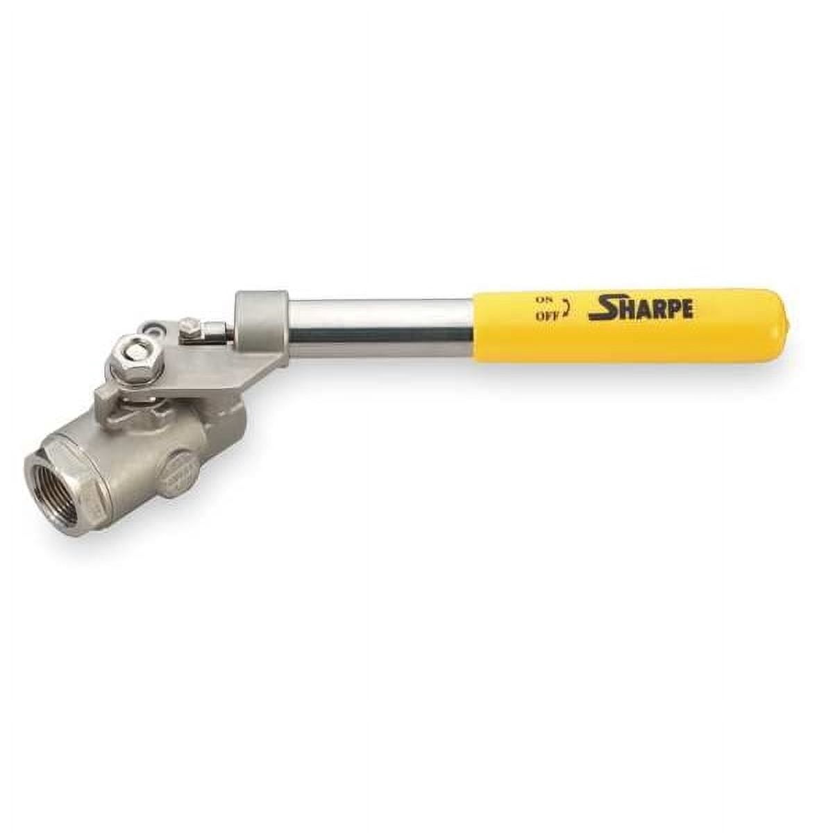 Sharpe Valves Manual 2-Way Ball Valve,NPT,316 SS 4351012320 - Walmart.com
