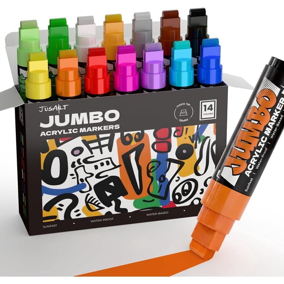 Wide Tip Markers