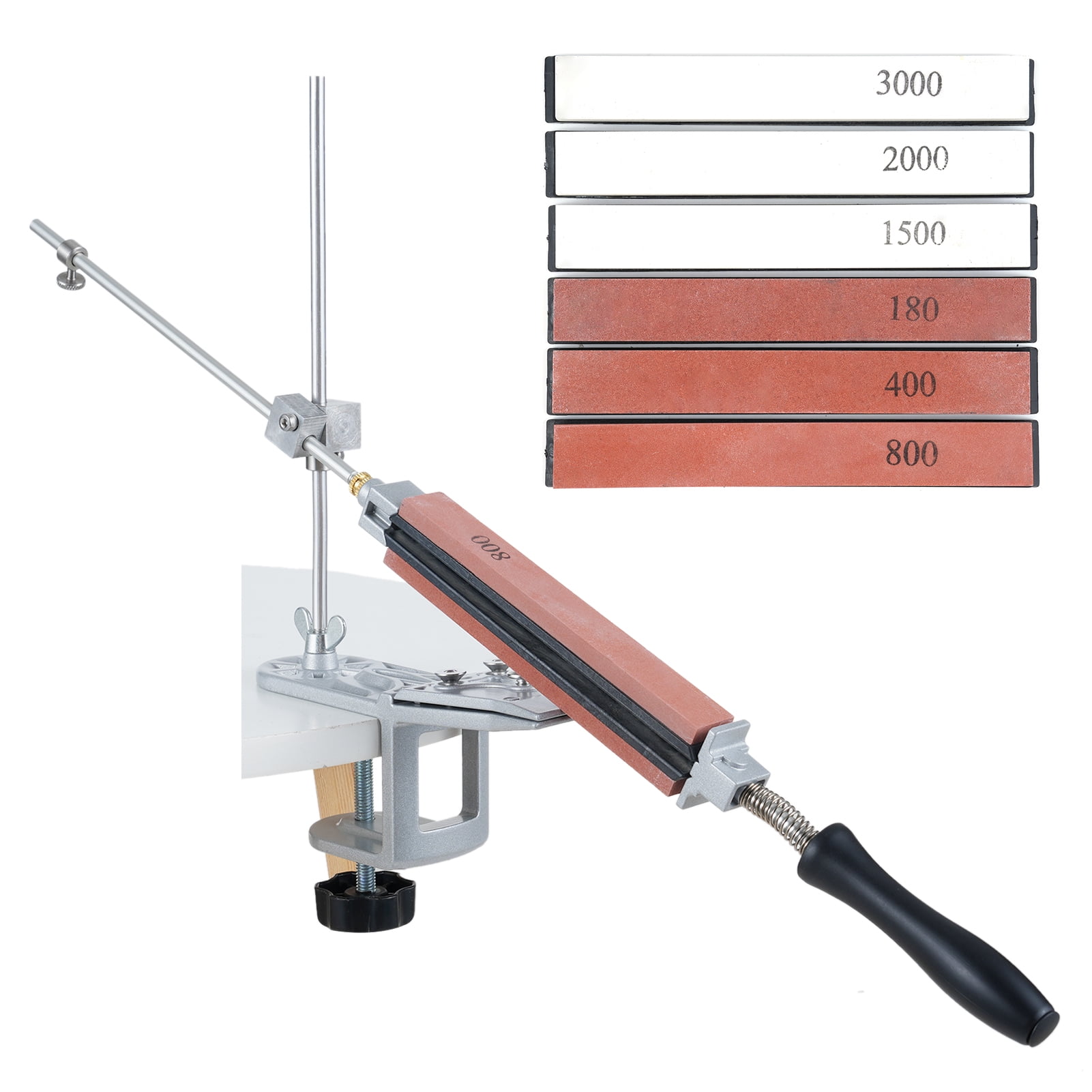 Sharpener,Kitchen Flip Stainless Kitchen Knife Stainless Steel 6 ...