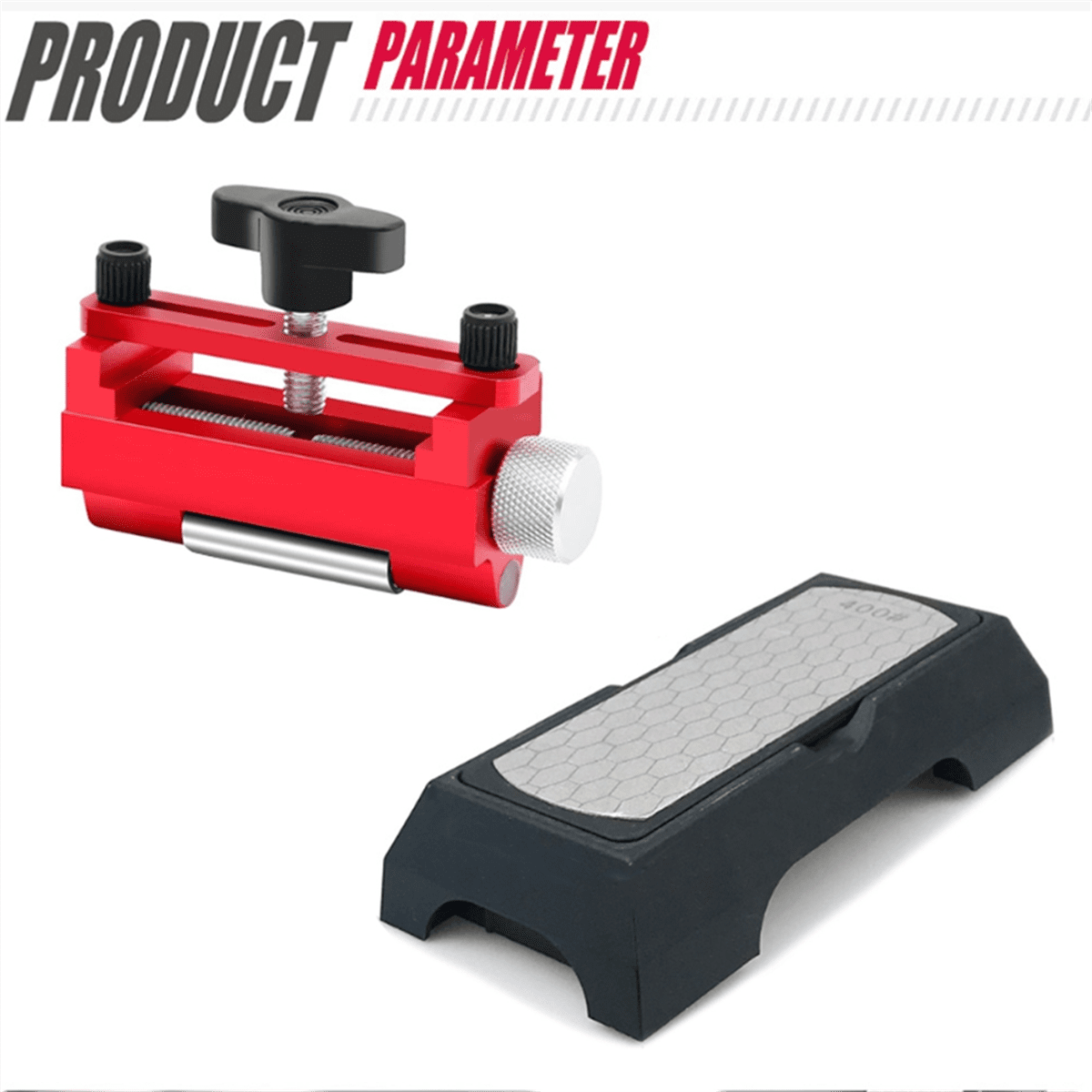 Sharpening Kit,Upgraded Sharpener Jig,Diamond Sharpening Stone with 400 ...