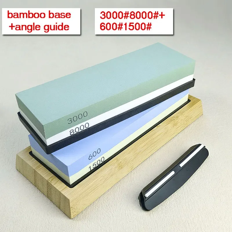 Sharpening Stone Knife Sharpener Professional Whetstone Dual Side Set ...