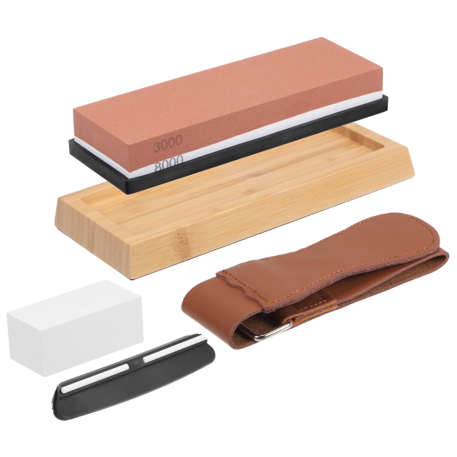 Sharpening Stone Set 3000/8000 Grit Whetstone with Accessories, 1 Set ...