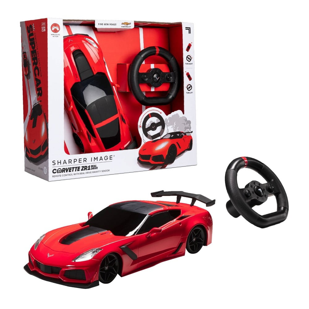 Sharper Image RC Real Drive Chevrolet Corvette ZR1 - 1:16 Scale ...