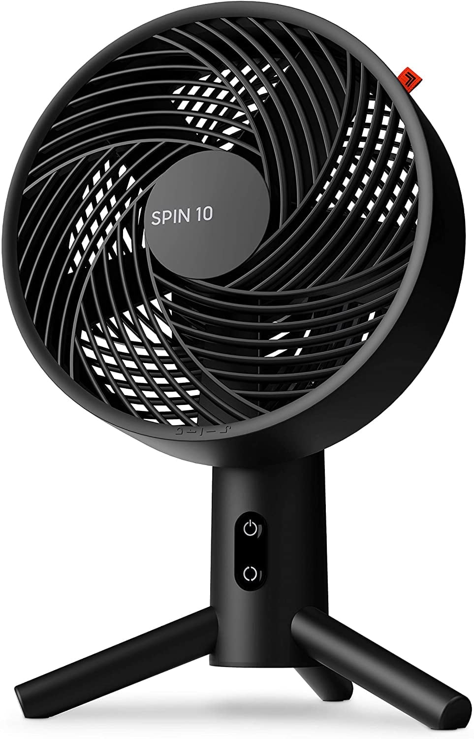 Sharper Image SPIN 10 Oscillating Desktop Fan, 15.5", Black - Walmart.com