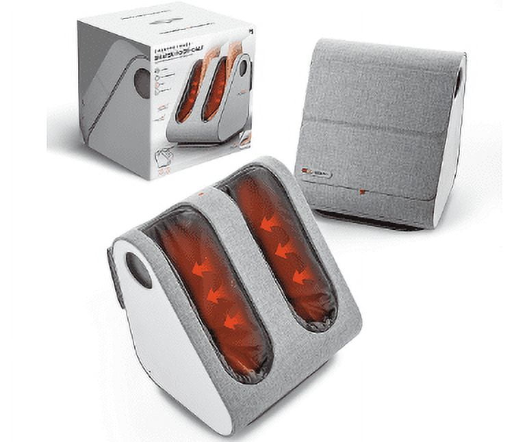 Sharper Image - Shiatsu Foot and Calf Massager - Gray HSA/FSA Eligible ...