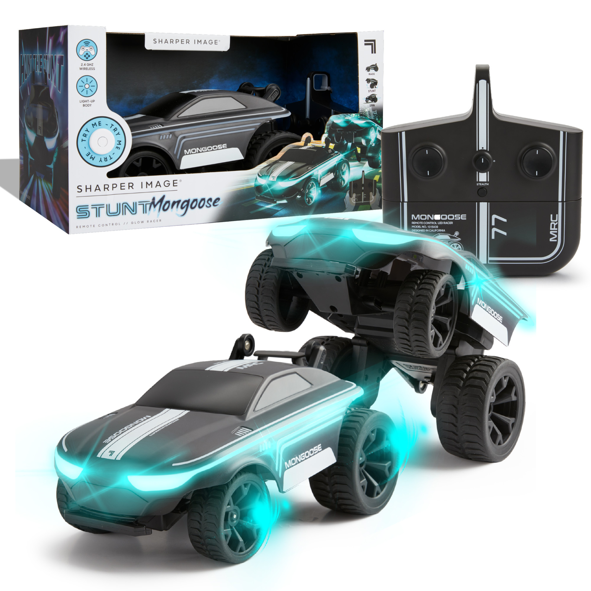 Sharper Image RC Flip Stunt Rally - Walmart.com