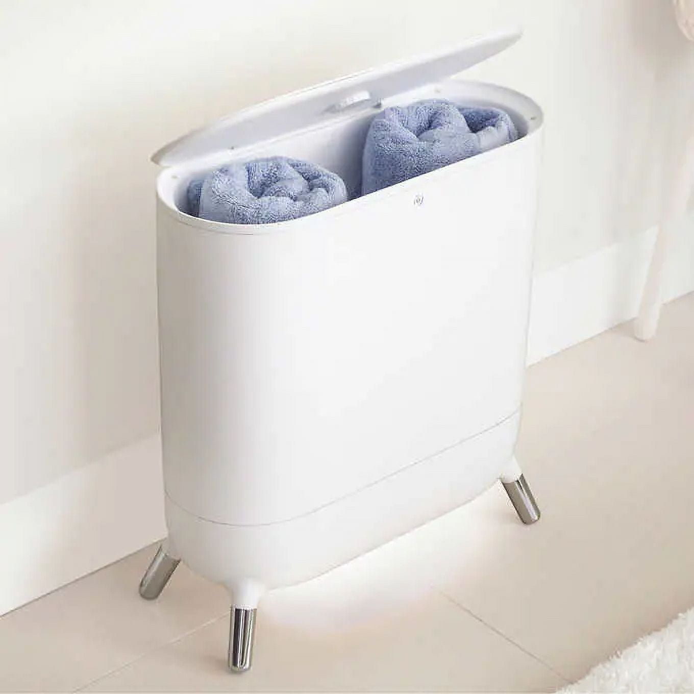 Sharper Image SpaStudio Aromatherapy Towel Warmer with One-Touch ...