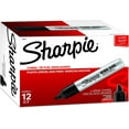 Sharpie 15001 Box of 12 Sharpie King Size Chisel Tip Permanent Markers ...