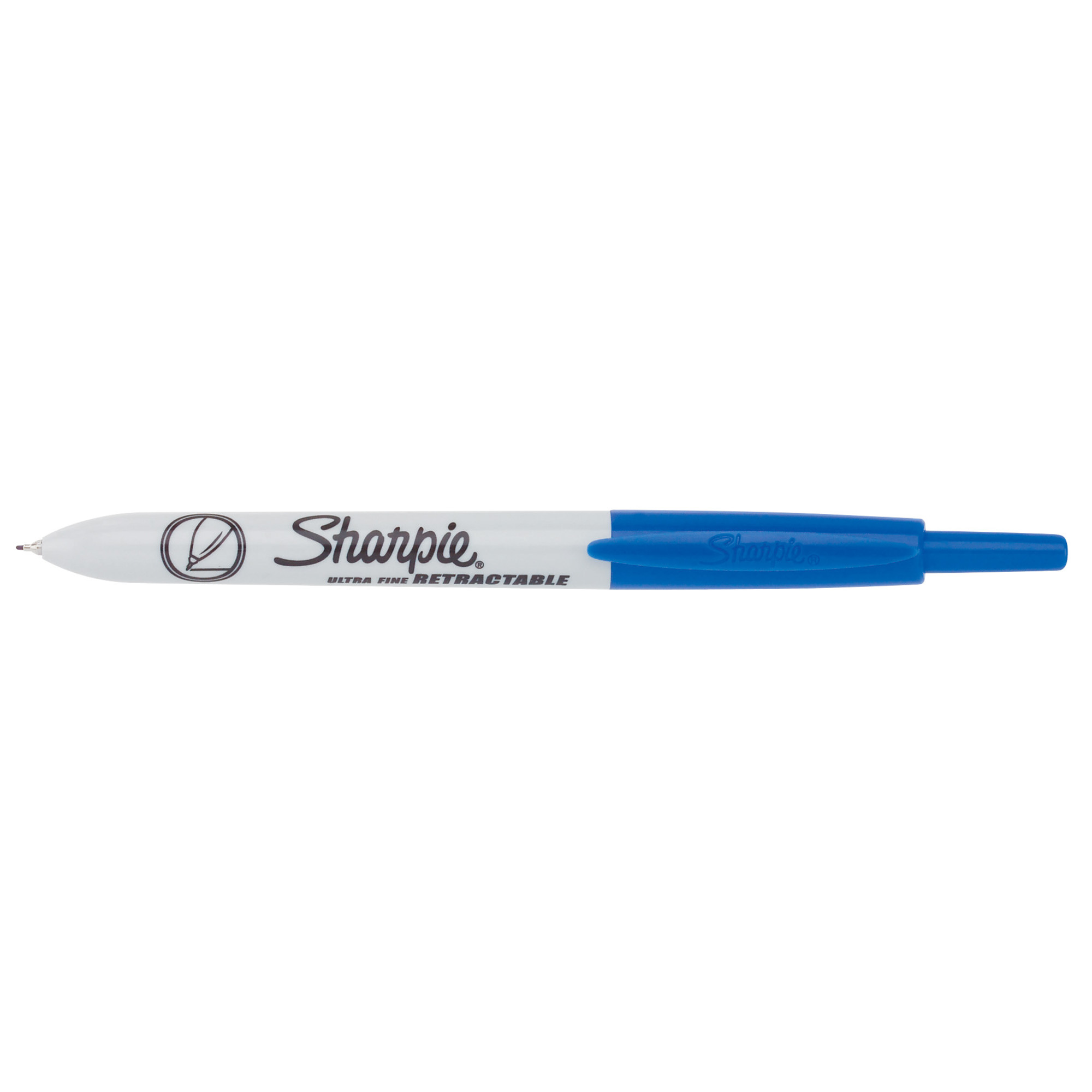 Sharpie 1735792 Retractable Ultra Fine Tip Permanent Markers, Blue ...